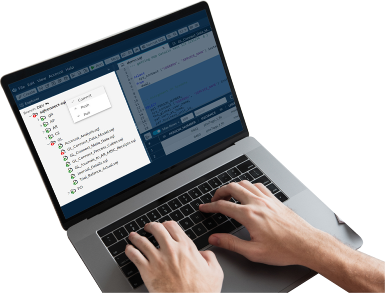 SQLConnect - An Oracle Cloud Tool by SplashBI!